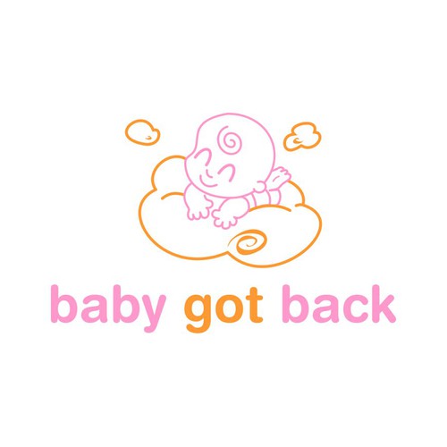Here is something different! - design a babywearing logo. | Logo design ...