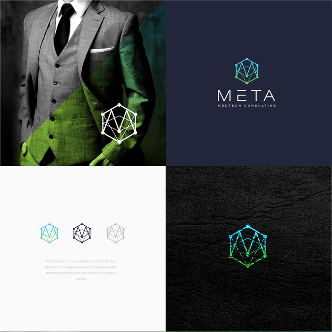 Meta consulting needs an innovative hi-tech logo | Logo Design Wettbewerb
