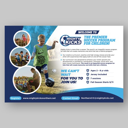 Designs | Engaging and exciting youth soccer fall season flyer ...