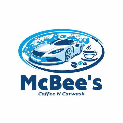 McBee's Coffee N' Carwash Logo Contest | Logo design contest