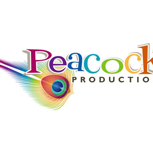 logo for Peacock Productions | Logo design contest