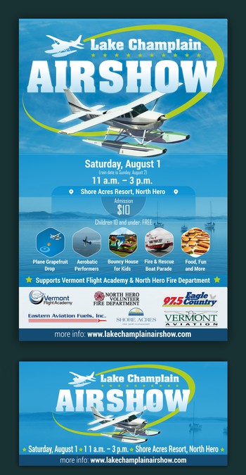 Let Your Creativity FLY! We need your help on a Poster and Banner ...