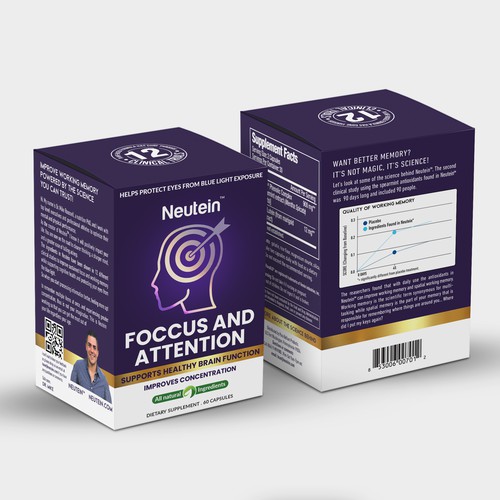 Designs | Neutein Rework | Product packaging contest