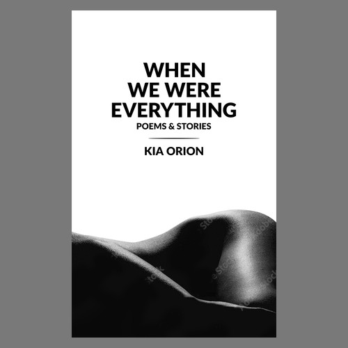 Designs | Bold B&W Book Cover For Collection of Poems and Stories ...