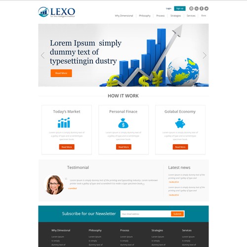 LEXO Web-Site | Webdesign Wettbewerb