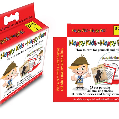 Design a kid-friendly 3-dimensional box for collectible cards | Product ...