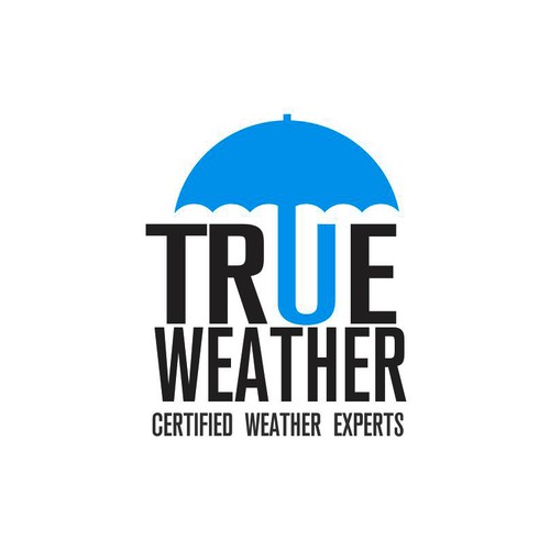 Create a logo for True Weather, the next weather service phenomenon ...