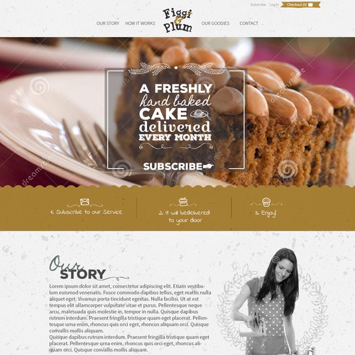 Designs | Create online brand for traditional, home-baked cake and ...