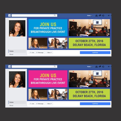 Design an eye-catching cover to help me fill my event | Facebook cover ...