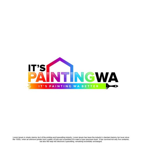 Designs | Design a Modern logo for a Painting Business | Logo & brand ...