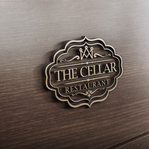 Modern and Elegant 5 star restaurant for The Cellar. | Logo design contest