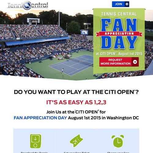 Designs | Fan Appreciation Day Landing Page | Landing page design contest