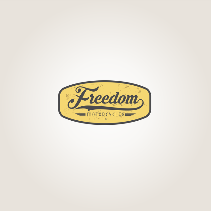 be the one who designs the next big brand Freedom Motorcycles | Logo ...