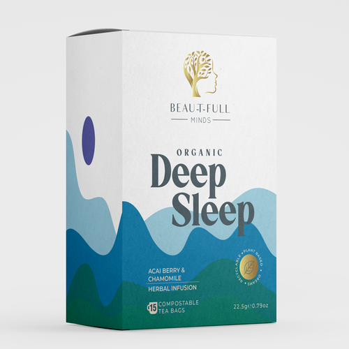 Designs | DEEP SLEEP TEA - REBRAND NEEDED | Product packaging contest