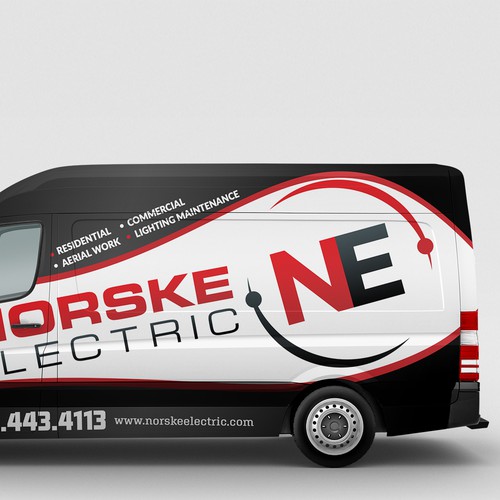 Designs | Van Wrap for Electrical Company - Logos and Specs attached ...