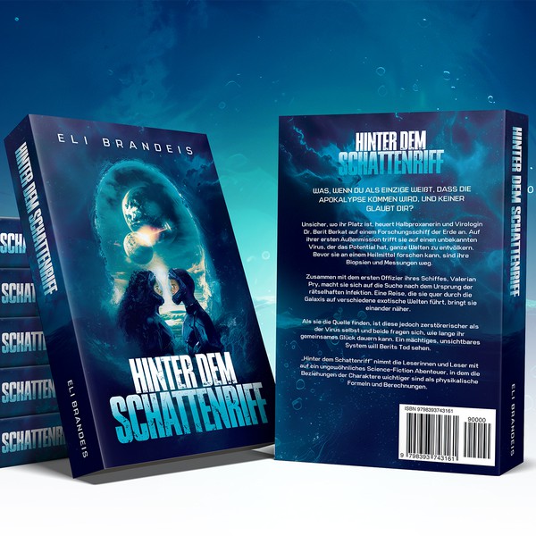 Ebook cover: alien battleground and creature design | Book cover ...
