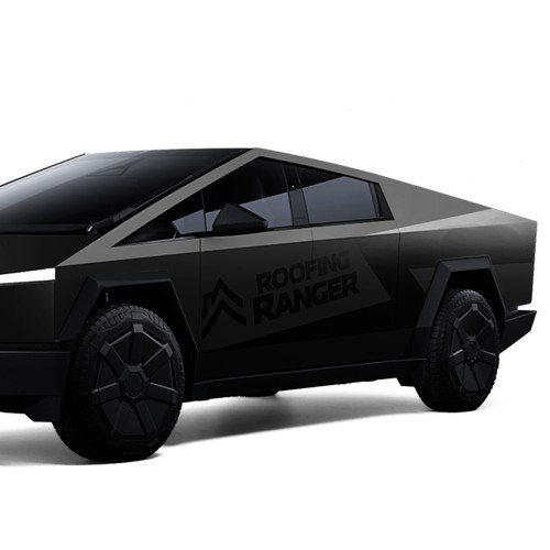 Designs | Roofing Ranger Cybertruck design | Car, truck or van wrap contest