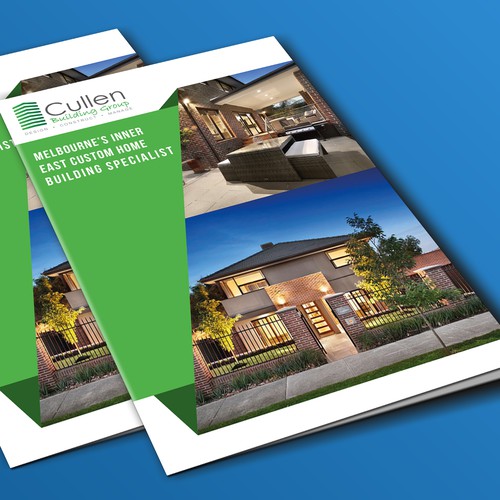 Create the most contemporary and upmarket custom home builder marketing ...