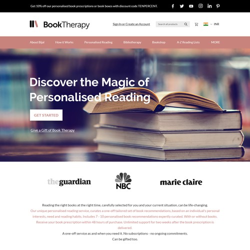 Designs | Discover the Magic of Personalised Reading - Conversion Page ...