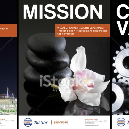 Posters Design for Corporate Vision, Mission, Core Values | Signage contest
