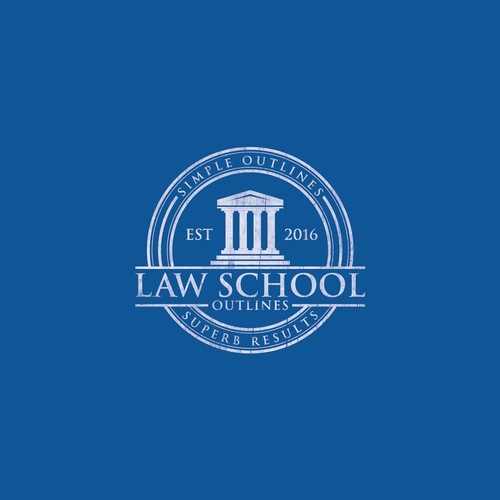 Design a logo for Law School Outlines, an educational supplement ...