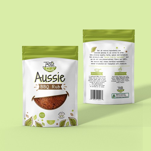 Taste Buds Packaging Gourmet Food | Product packaging contest