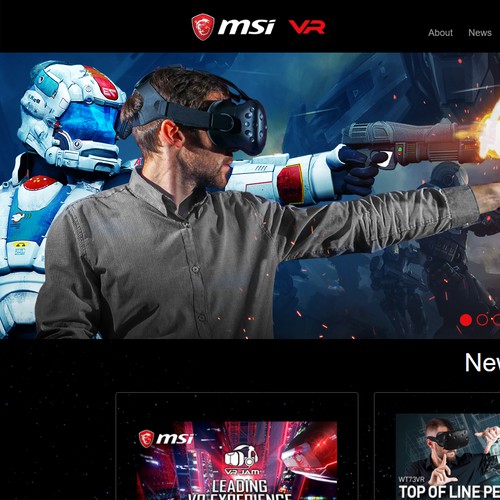 Design a cool VR gaming banner | Banner ad contest