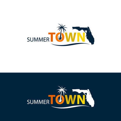 Designs | Eye catching logo for beachy upscale retail town center ...
