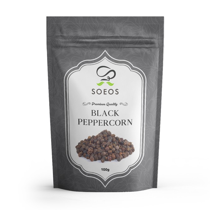 Need product packaging design for black peppercorns. | Product ...
