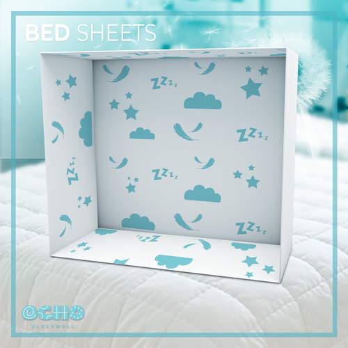 Designs | Design a great package for a bed sheet product | Product ...