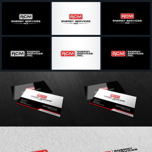 Create a logo for RCM Energy Services Inc. | Logo design contest