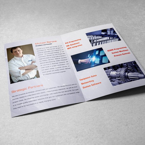 Design a Tri-Fold Brochure for High Tech Automation Company | Brochure ...