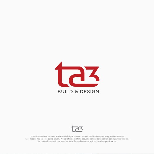 Logo for TA3 construction company builder | Logo design contest