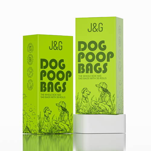 Designs | Dog poop bag packaging design | Product packaging contest