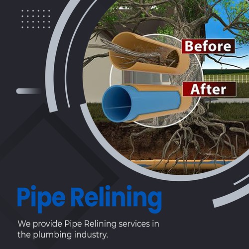 Designs | Flyer For Plumbing Pipe Relining | Illustration or graphics ...
