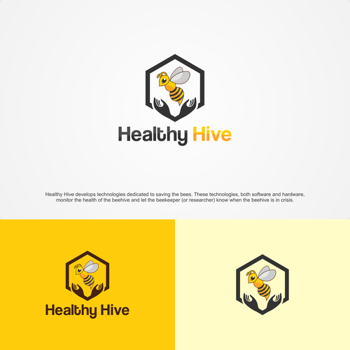 Save the Bees with Healthy Hive | Logo design contest
