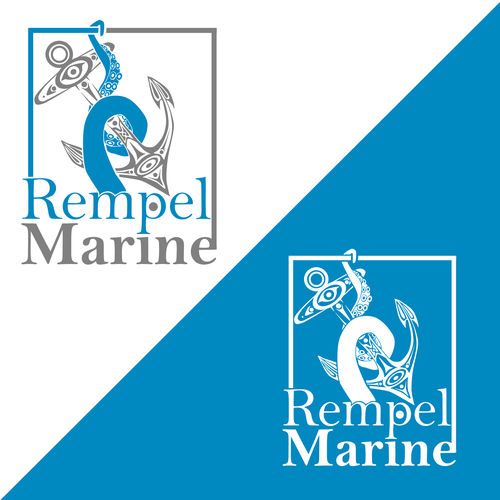 Designs | New Logo for Rempel Marine - First Nations Theme with Octopus ...