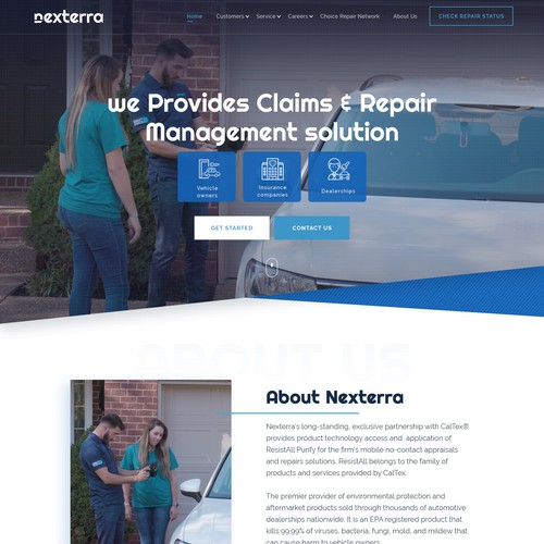Designs | Nexterra Website Redesign! | Web page design contest