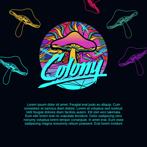 Designs | Fresh New Mushroom Gummy Brand - Colorful, Modern, Youthful ...