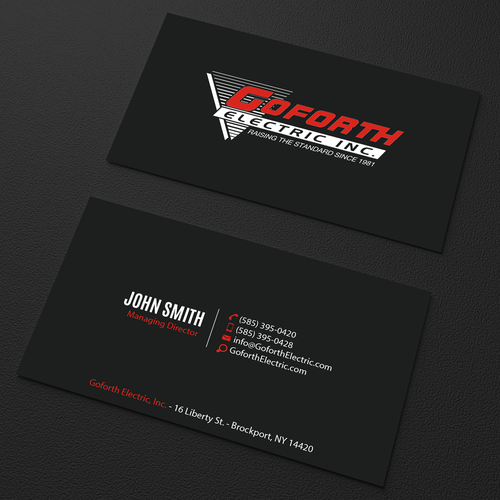 GE Business Card | Business card contest