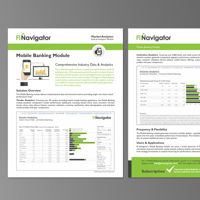 Design an innovative PDF flyer/brochure for FI Navigator | Postcard ...