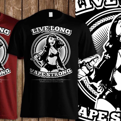 Vape Shirts Design Modern Design Related To Vaping. For Shops, Posters