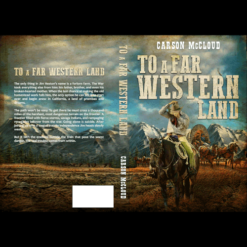 Designs | Classic Western book cover. | Book cover contest