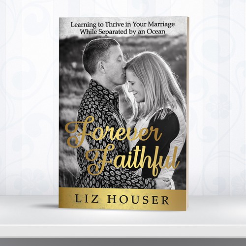 Create a real life book cover for a faithful love story | Book cover ...