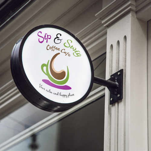 Sip & Swig Coffee Cafe | Logo design contest