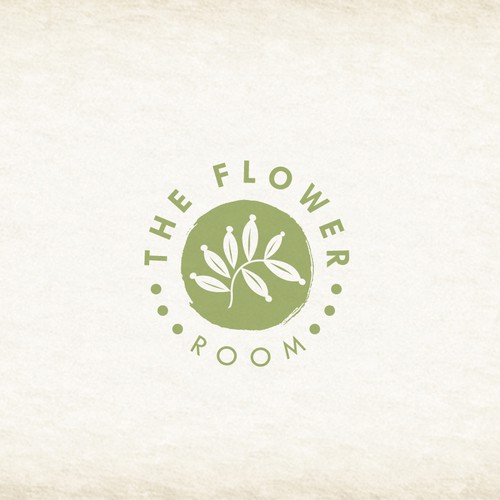 Logo Design for a Florist - The Flower Rooms | Logo design contest