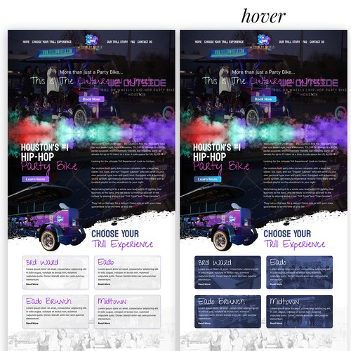 Designs | Rebuild the homepage for the World's First Hip-Hop Themed ...