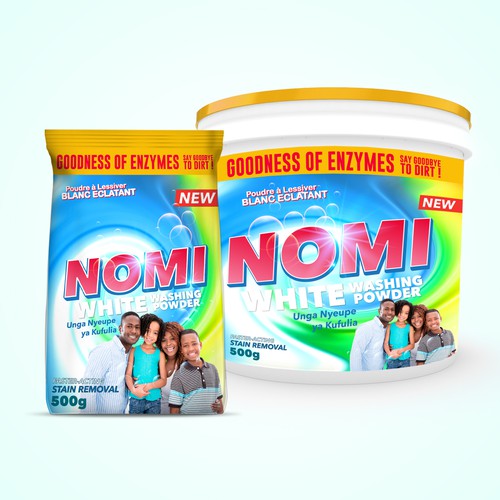 Design an attractive eye-catching label for Nomi Detergent! | Product ...