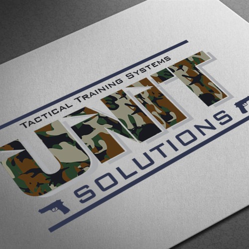 Create an illustrative, dynamic logo for military and law enforcement ...