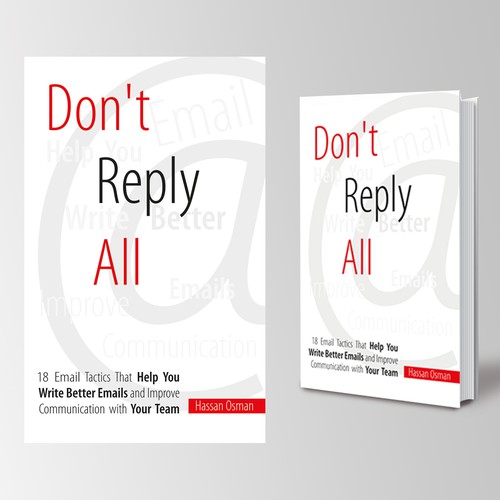Create a book cover for "Don't Reply All" | Book cover contest
